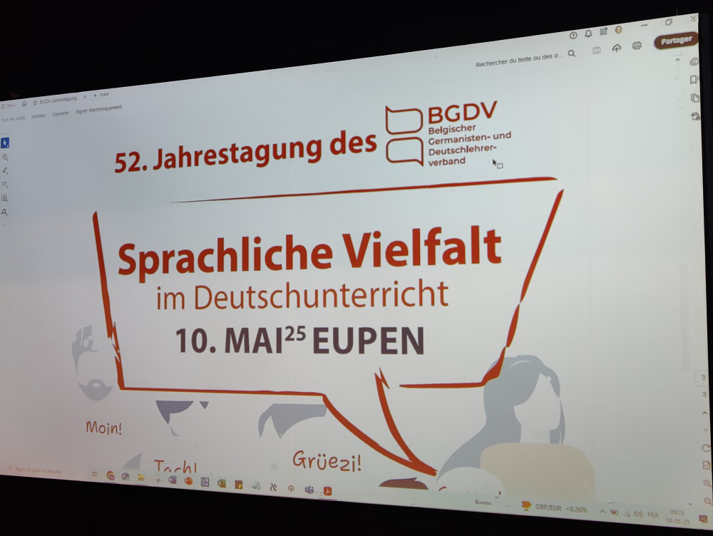 „Sprachliche Vielfalt im Deutschunterricht“ - Belgieninfo